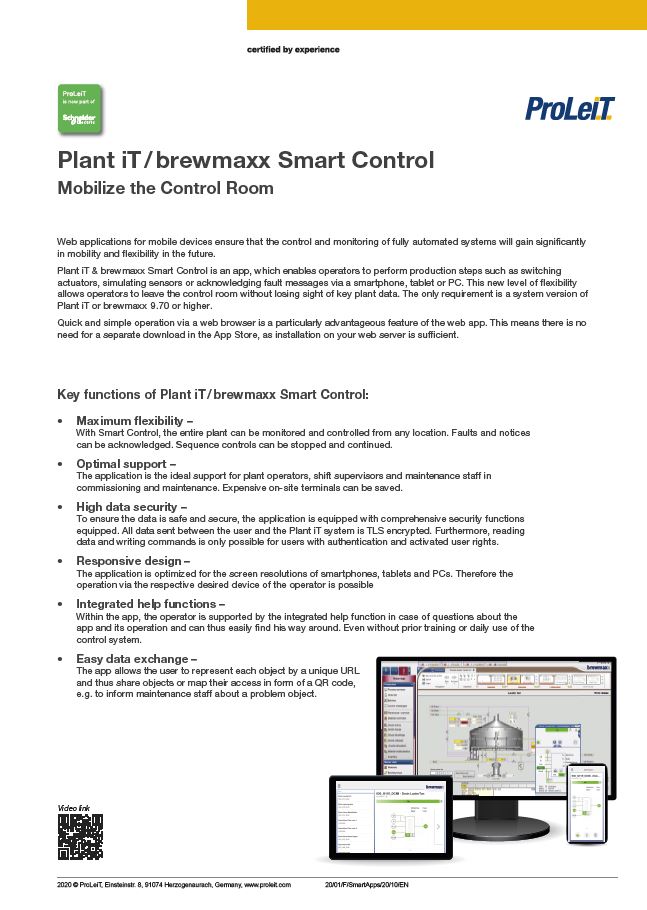 Automation solutions for the brewing industry